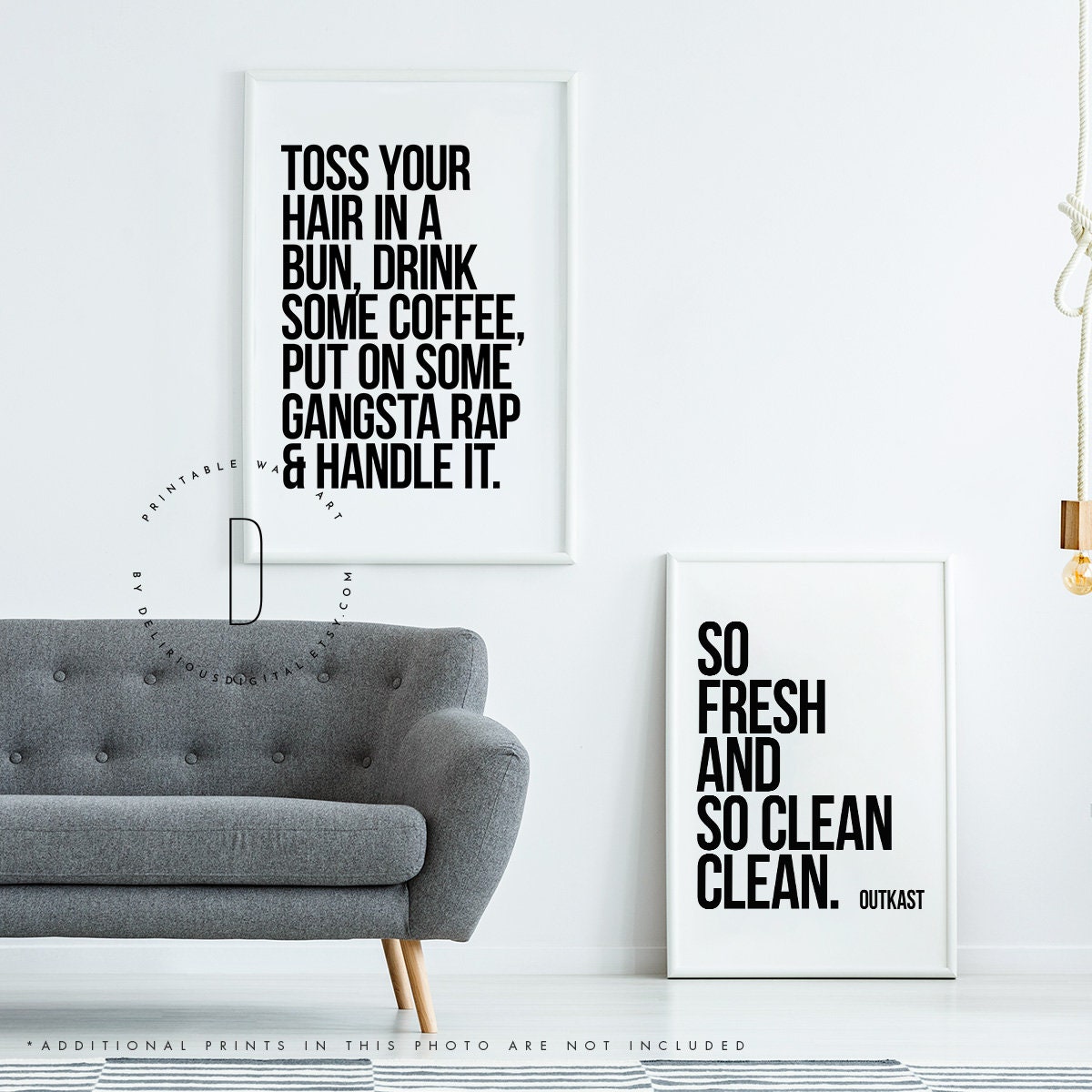 Rap Poster Rap Art Rap Quotes Wall Art Gangster Rap Sign | Etsy