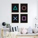 Video Game Decor Gaming Poster Game Room Wall Art Man Cave - Etsy UK