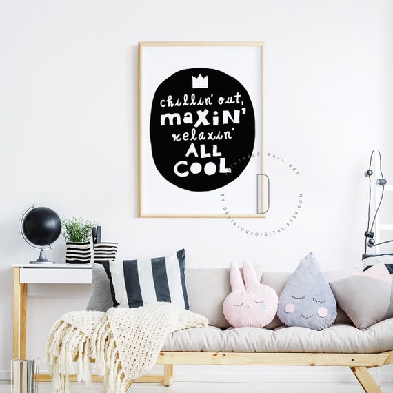 Chillin Out Maxin Relaxin All Cool Notorious One Birthday | Etsy