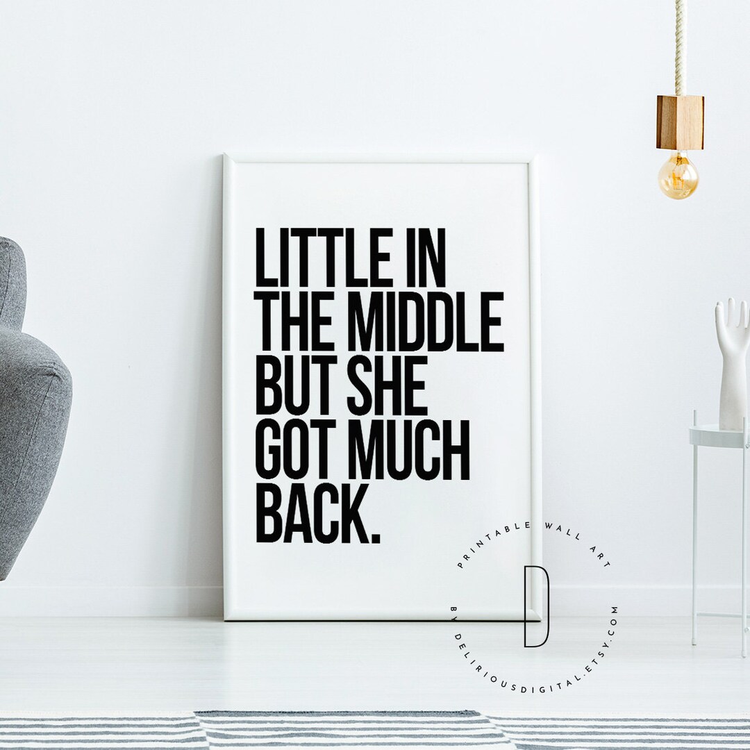 Rap Lyrics Wall Art Rap Poster Rap Art Print Hip Hop Art - Etsy