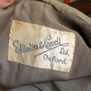 1800s Full Length Moire Taffeta Coat With Pleated Sleeves. Labelled Elliston & Cavell - Etsy