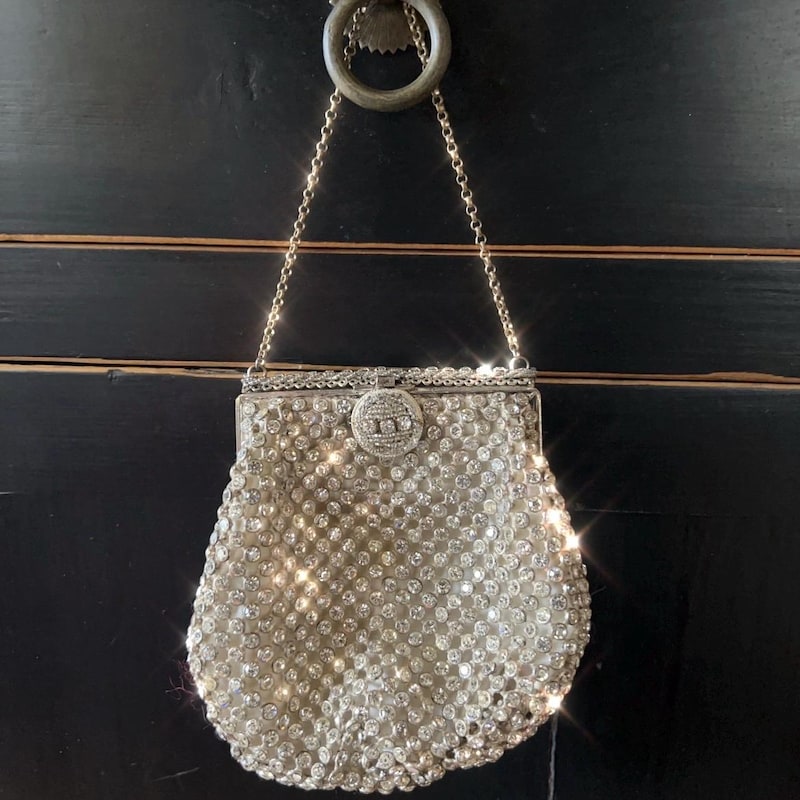 Rhinestone Purses - Etsy