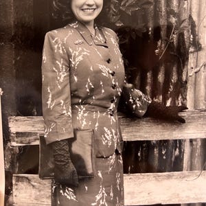 1940s Sharp Blazer and Dress Suit Used in TV Series Nancy Wake. - Etsy