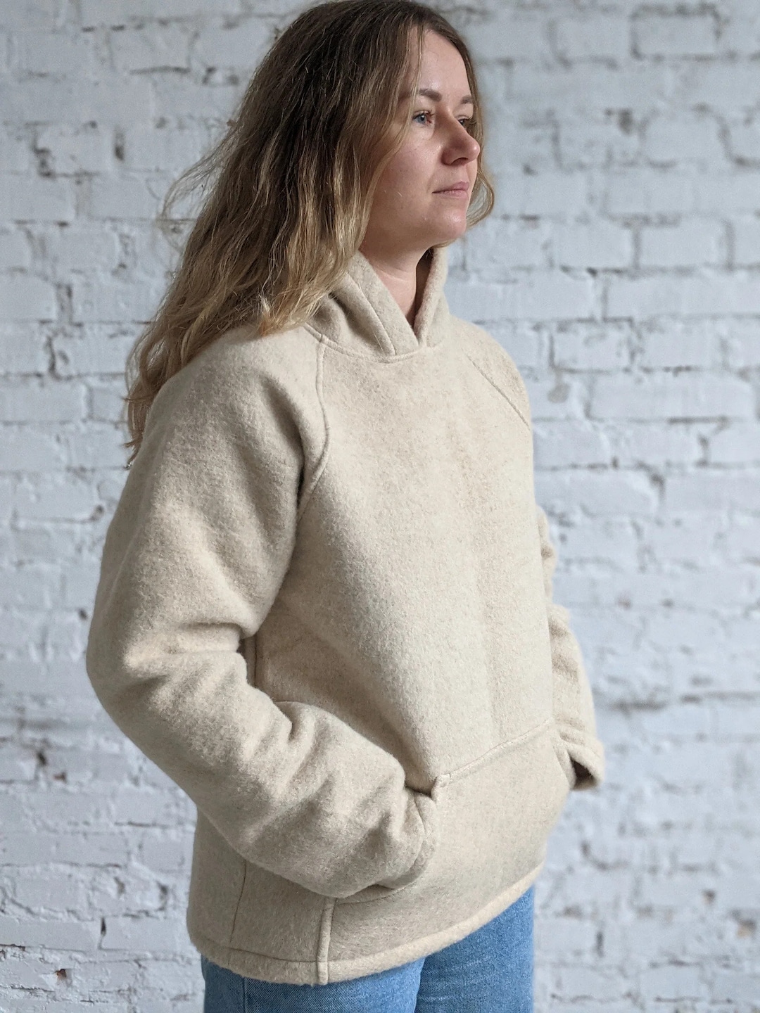 Women Thick Wool Hoodie, Very Warm and Thick - Etsy