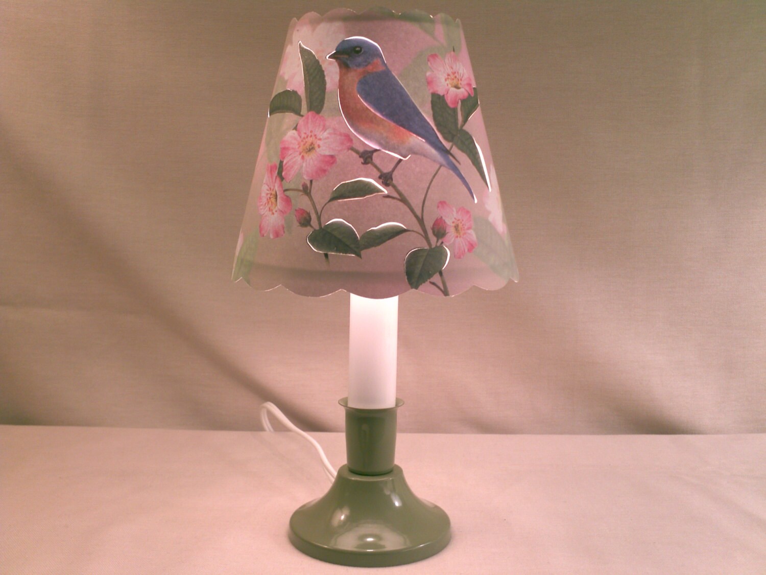 New 3x5x4.5 Cut Bluebird Lampshade 100% Recycled Material Candelabra - Etsy