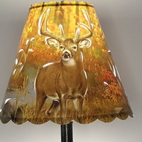 Rustic Table Lamp - Etsy