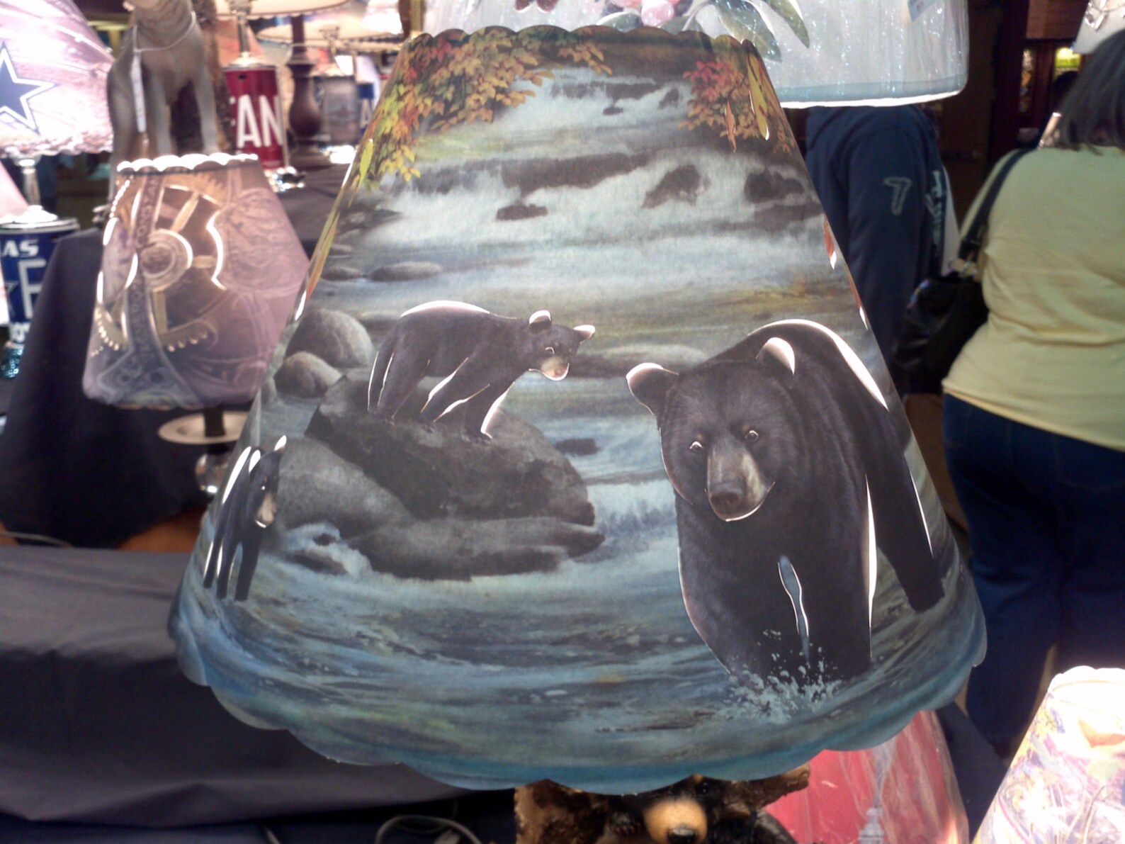 New 5x12x8.5 Cut Bear Lampshade 100% Recycled Material - Etsy