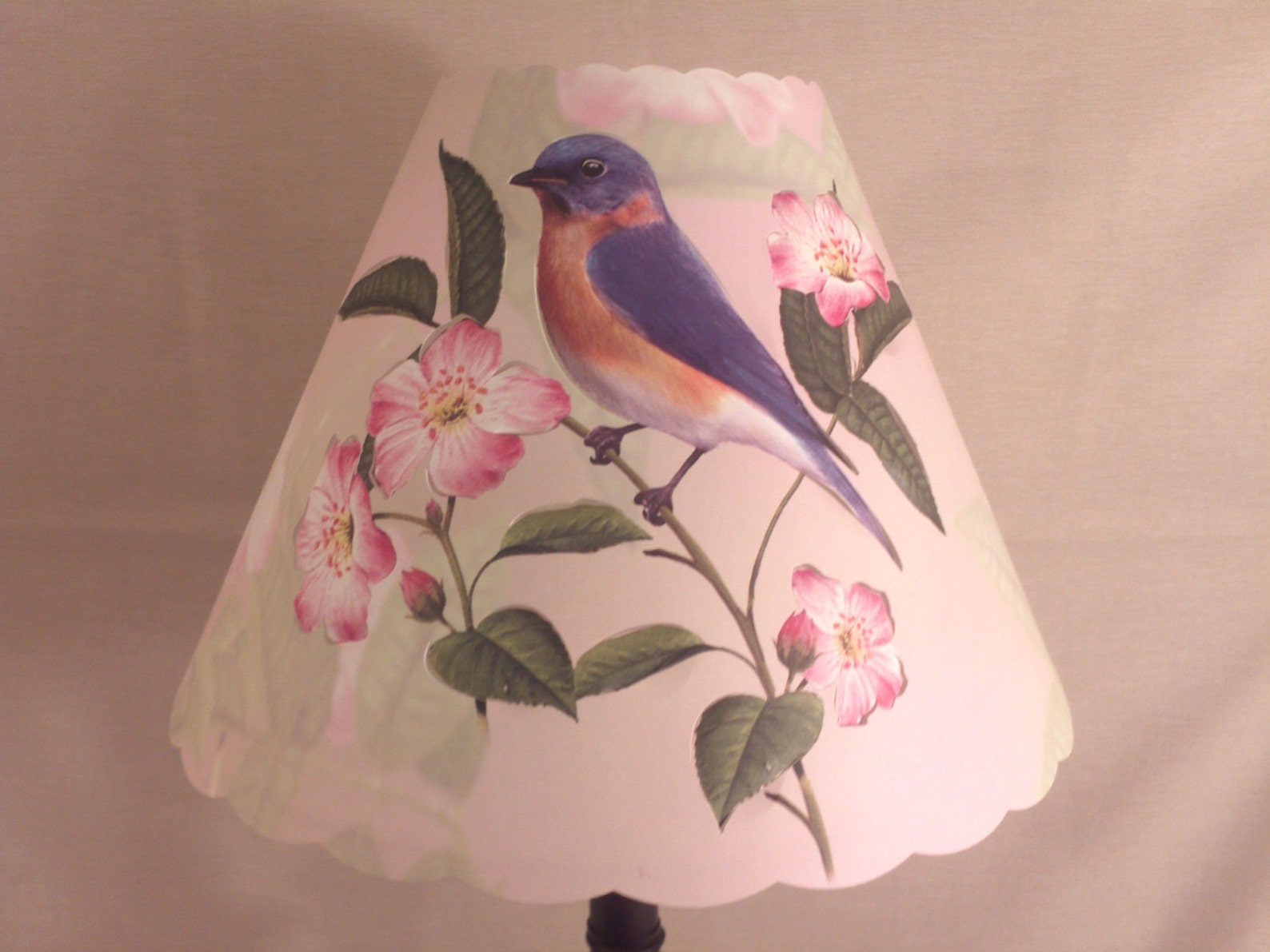New 5x12x8.5 Cut Bluebird Lampshade 100% Recycled Material - Etsy