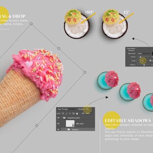 Summer Scene Creator Vol.1 / Digital Styling Prop Collection / Scene ...