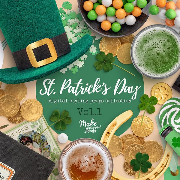 St Patrick Day Scene Etsy