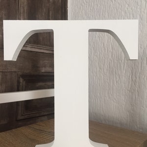 Any 3 Large White Wooden Letters - Large Letters, Big Letters, White ...