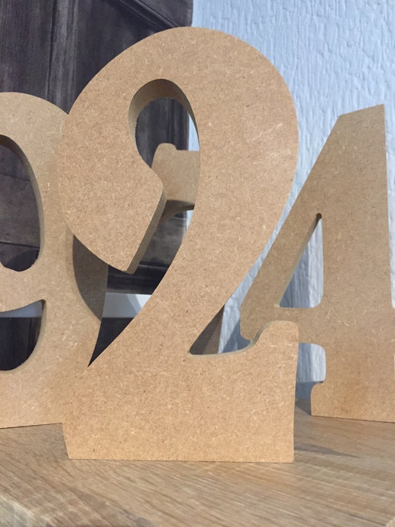 Big Numbers 20cm Large Numbers Birthday Numbers | Etsy