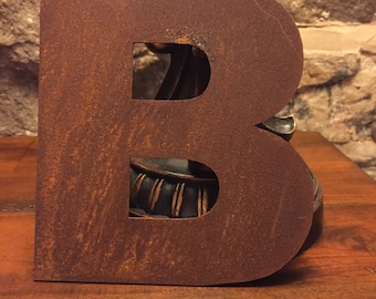 Metal Letter B - Etsy