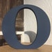 Navy Blue Large Letters, Painted Wooden Letters, Big Letters, Large ...