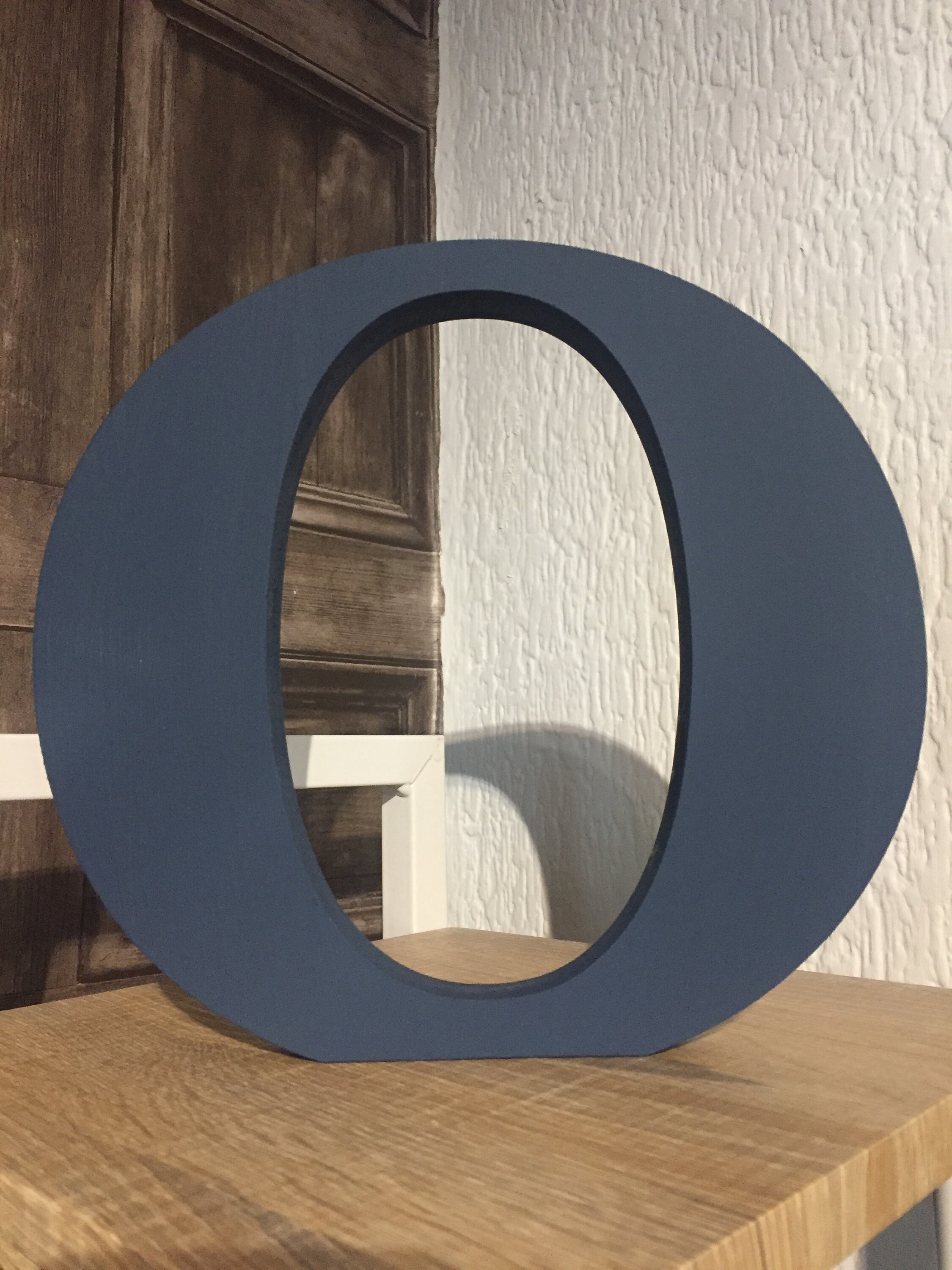 Navy Blue Large Letters Painted Wooden Letters Big Letters | Etsy UK