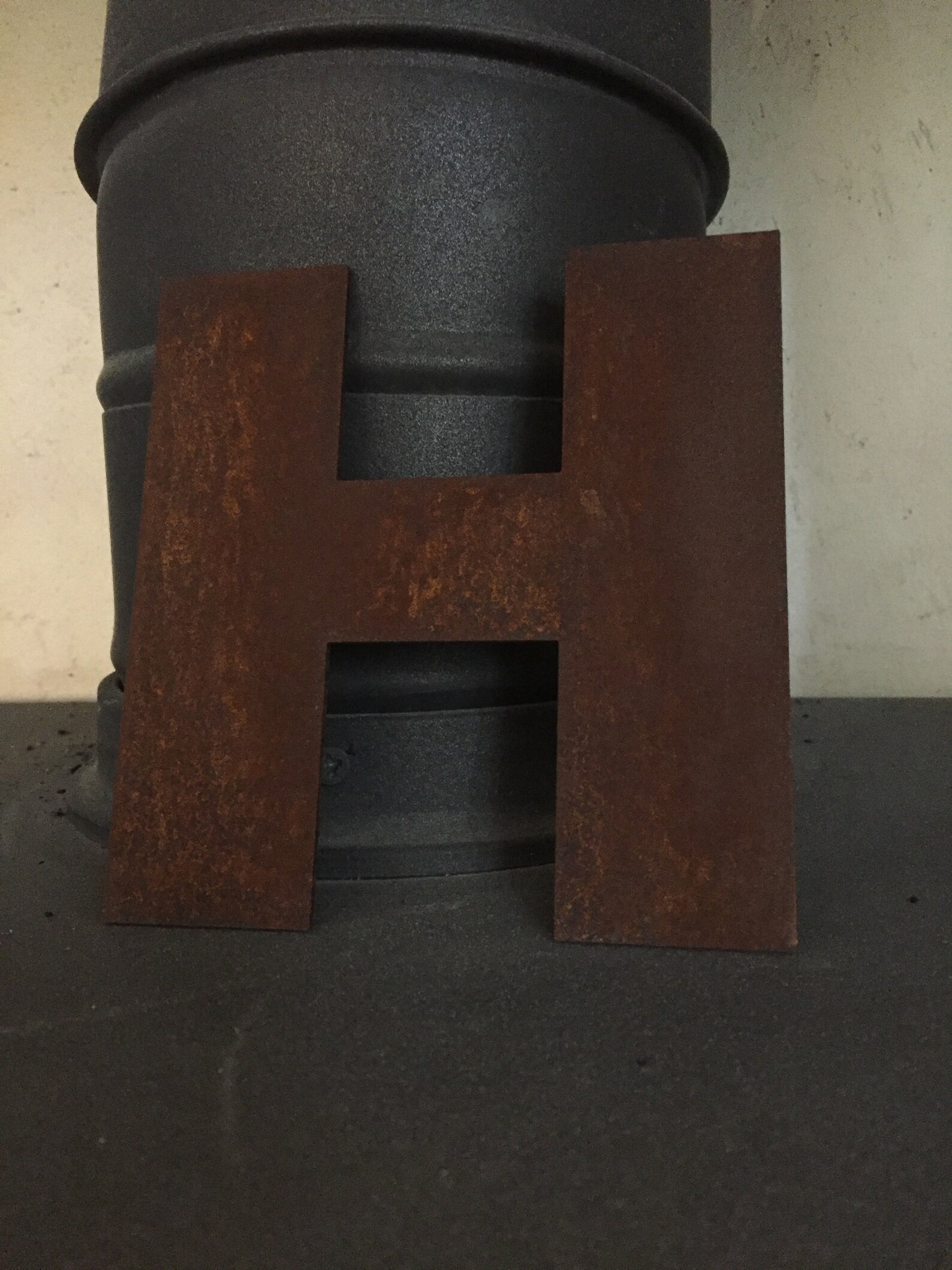 Rusty Metal Letters 5 Inch High Rusty Metal Letters | Etsy