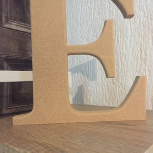 MDF Free Standing Letters - Etsy