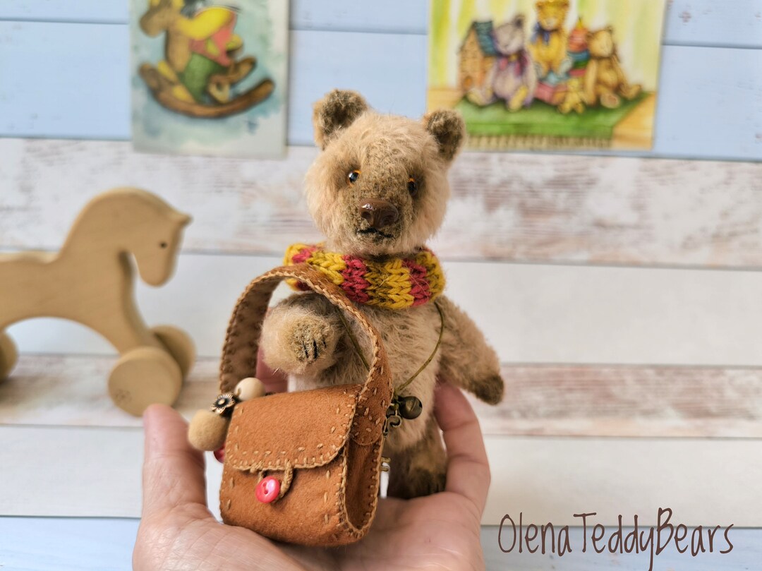 Handmade Teddy Bear, Stuffed Animal, OOAK Teddy Bear, Artist Bears ...