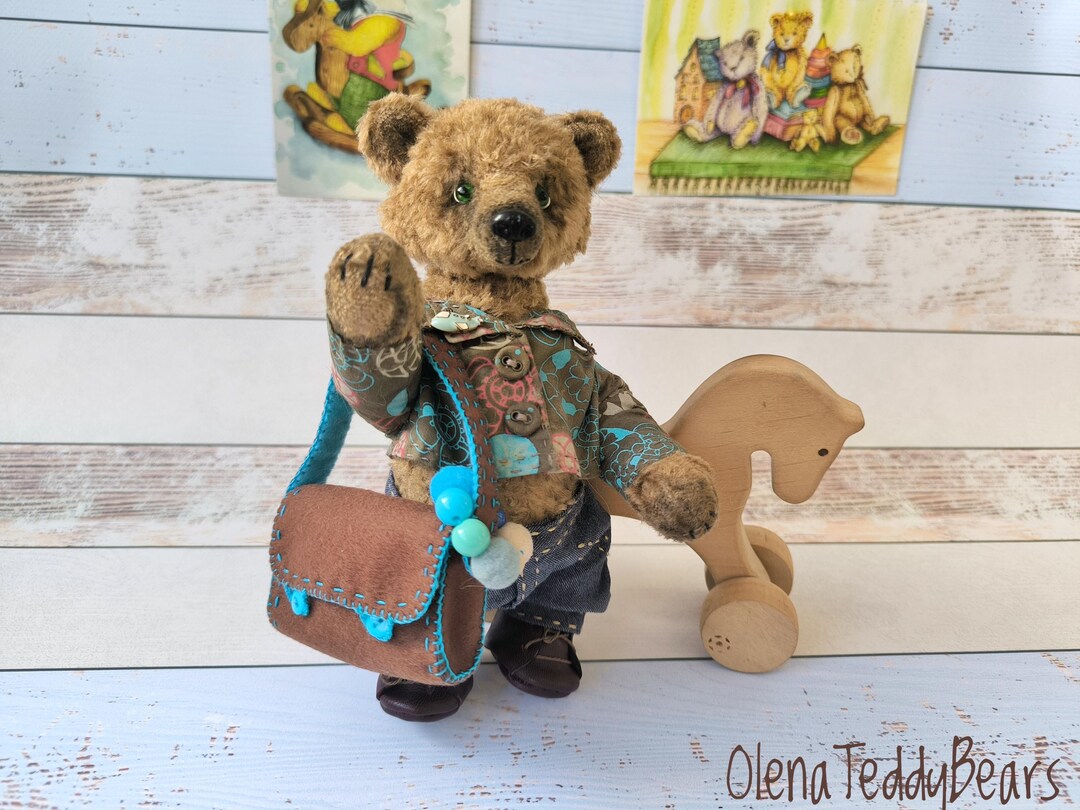 OOAK Custom Handmade Teddy Bear Plush Toy - Personalized Keepsake ...