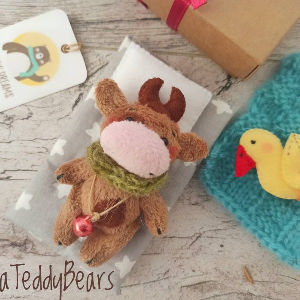 Bull Plush - Etsy