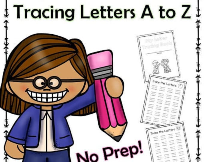 24 Printable Trace the Words Worksheet Alphabetical, A-Z, Capital and ...