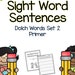 Dolch Words Writing Sentences Primer - Etsy Canada
