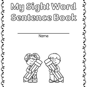 Dolch Words Writing Sentences Primer - Etsy Canada