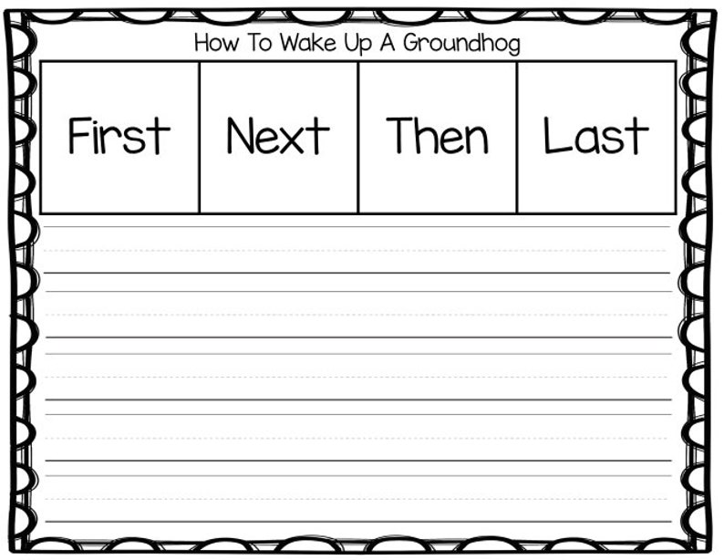 Groundhog Day Mini Book & Sequencing Activity Pack - Etsy