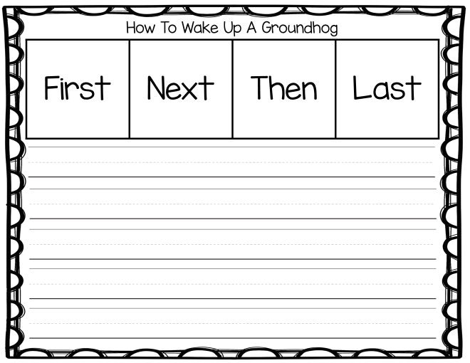 Groundhog Day ~ Mini Book & Sequencing Activity Pack - Etsy