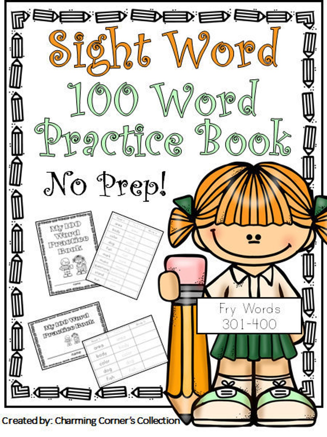 Fry Word Practice Book Set 4 Words 301 400 Etsy fry-word-practice-book-set-4-words-301-400-etsy