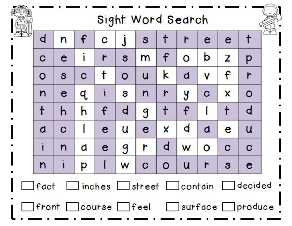 Fry Word Search Set 5 Etsy fry-word-search-set-5-etsy