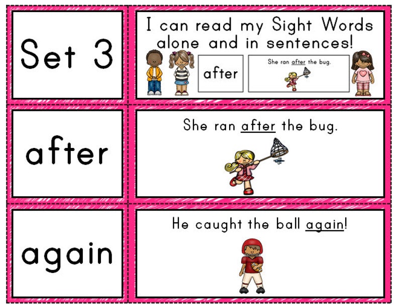 Dolch Words & Sentences 1st Grade - Etsy