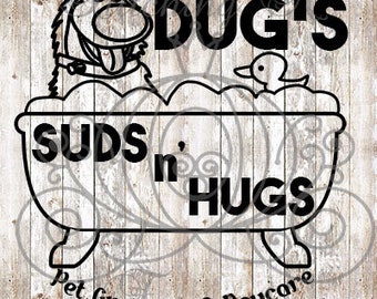 Dug Svg - Etsy