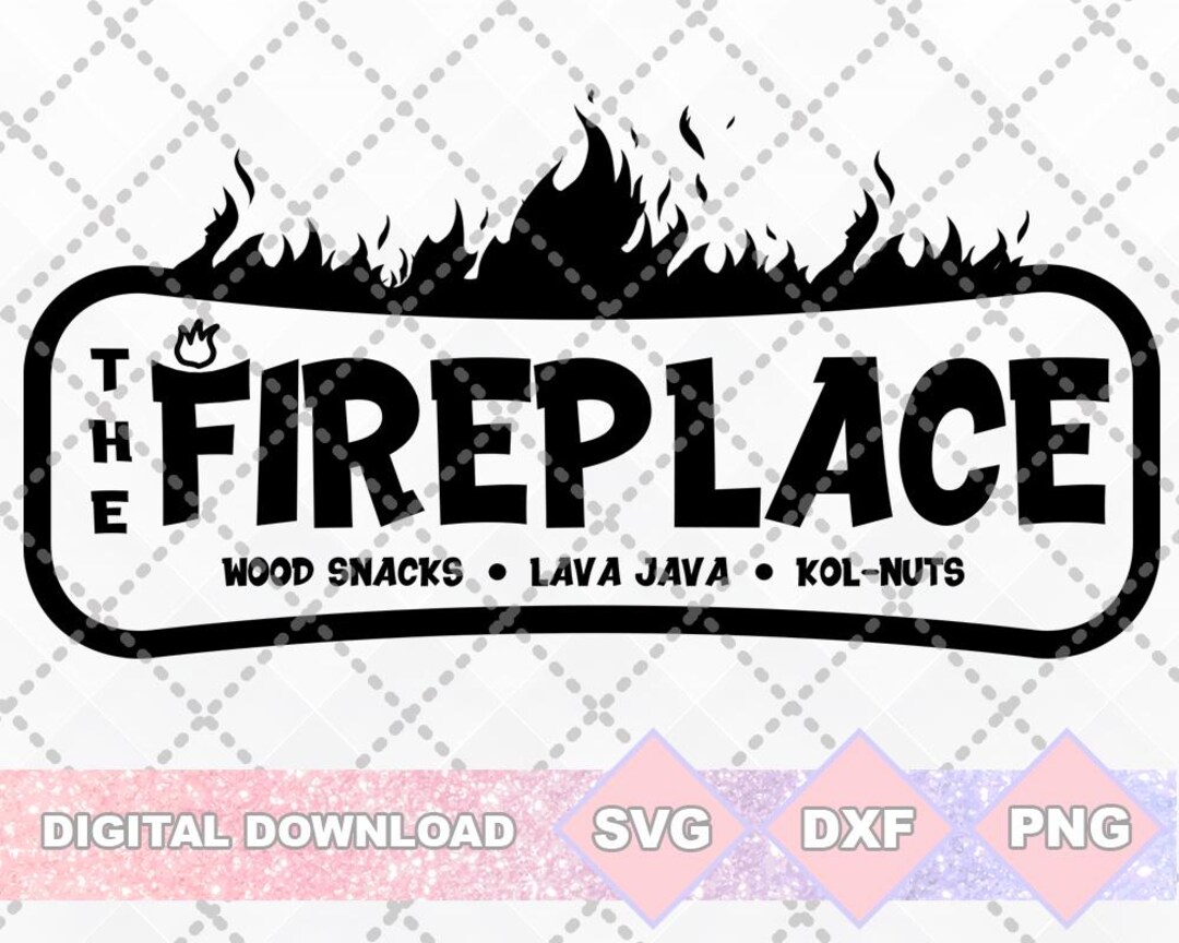 Elemental Inspired the Fireplace Svg Png Dxf Cut File Shirt - Etsy