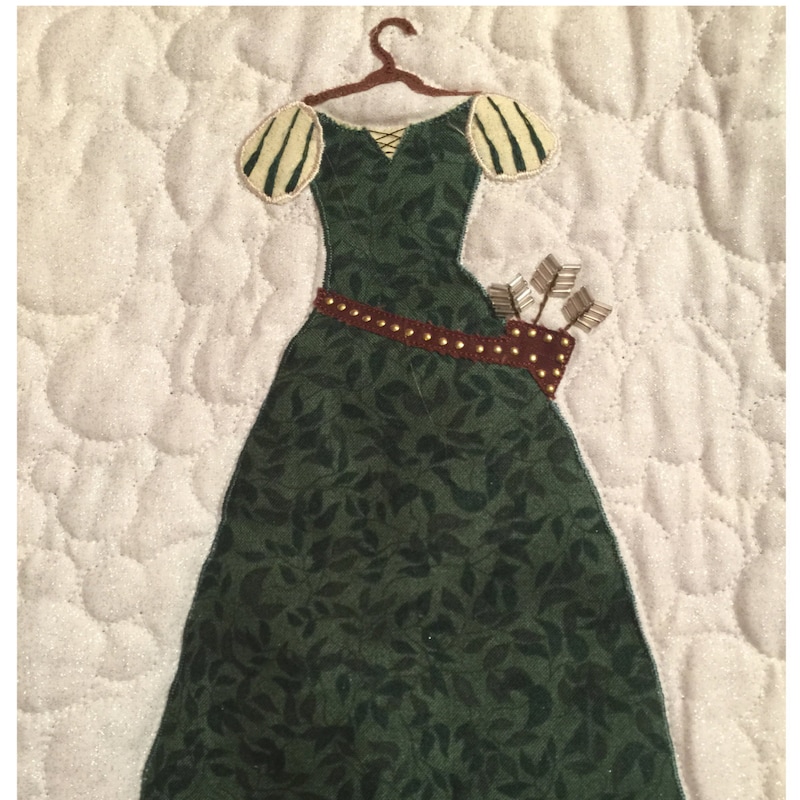 Merida Applique - Etsy