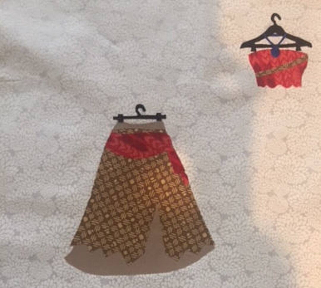 Princess Moana Dress Applique Pattern - Inspired by Moana - Etsy