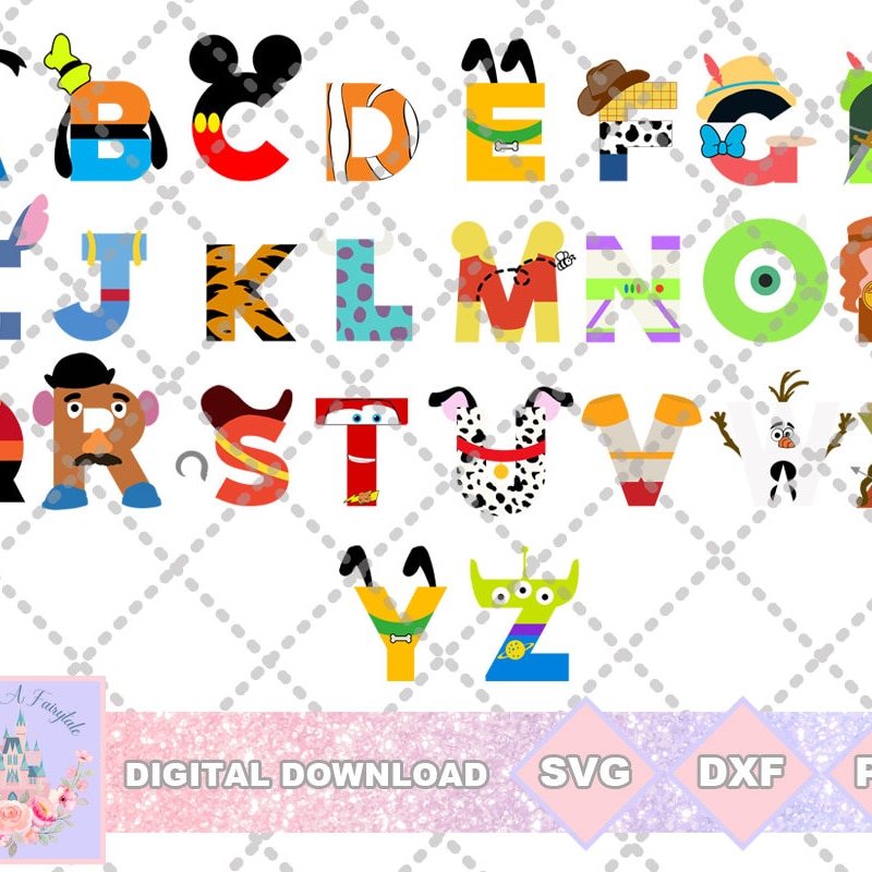 Pixar Svg Files - Etsy