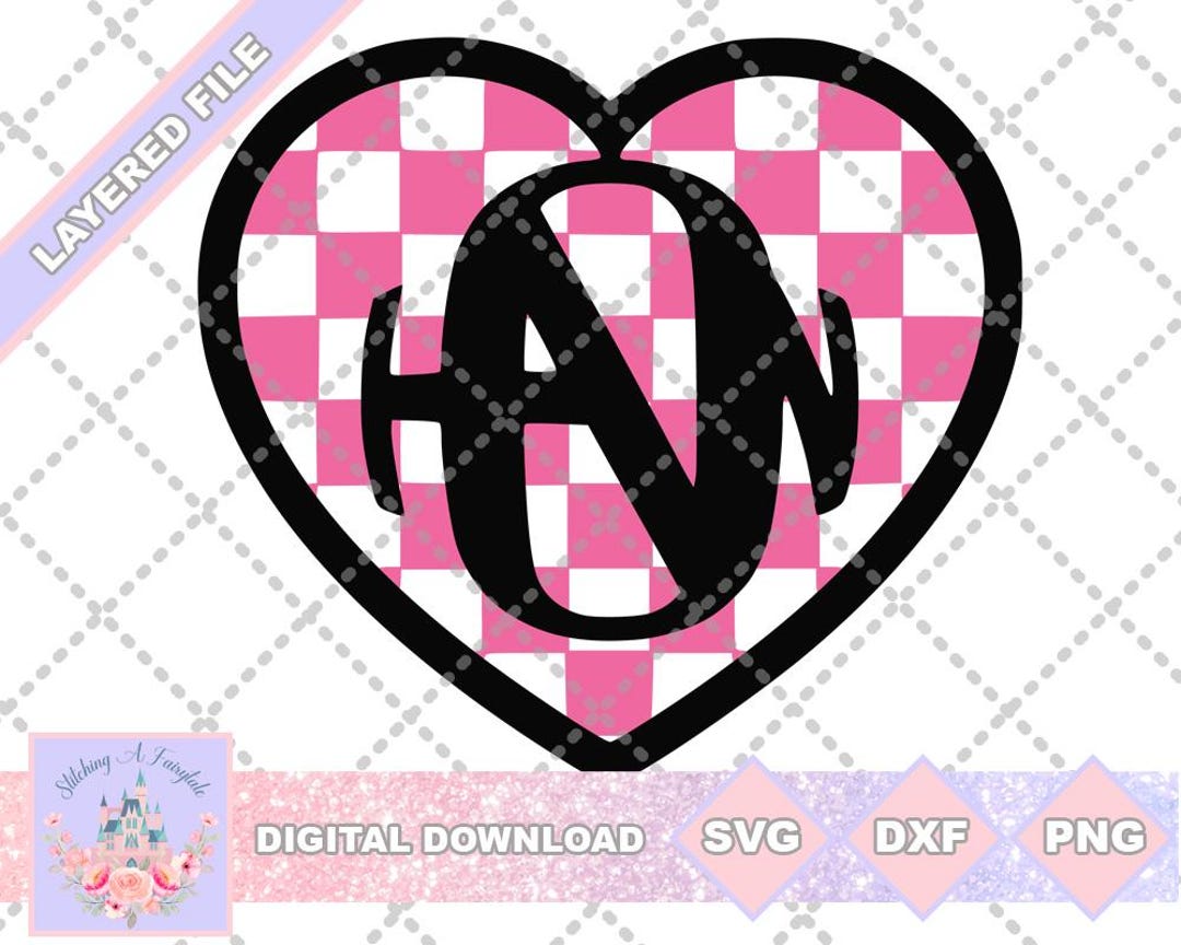 Hanson Logo Heart Checkered SVG PNG DXF Cut File Shirt - Etsy