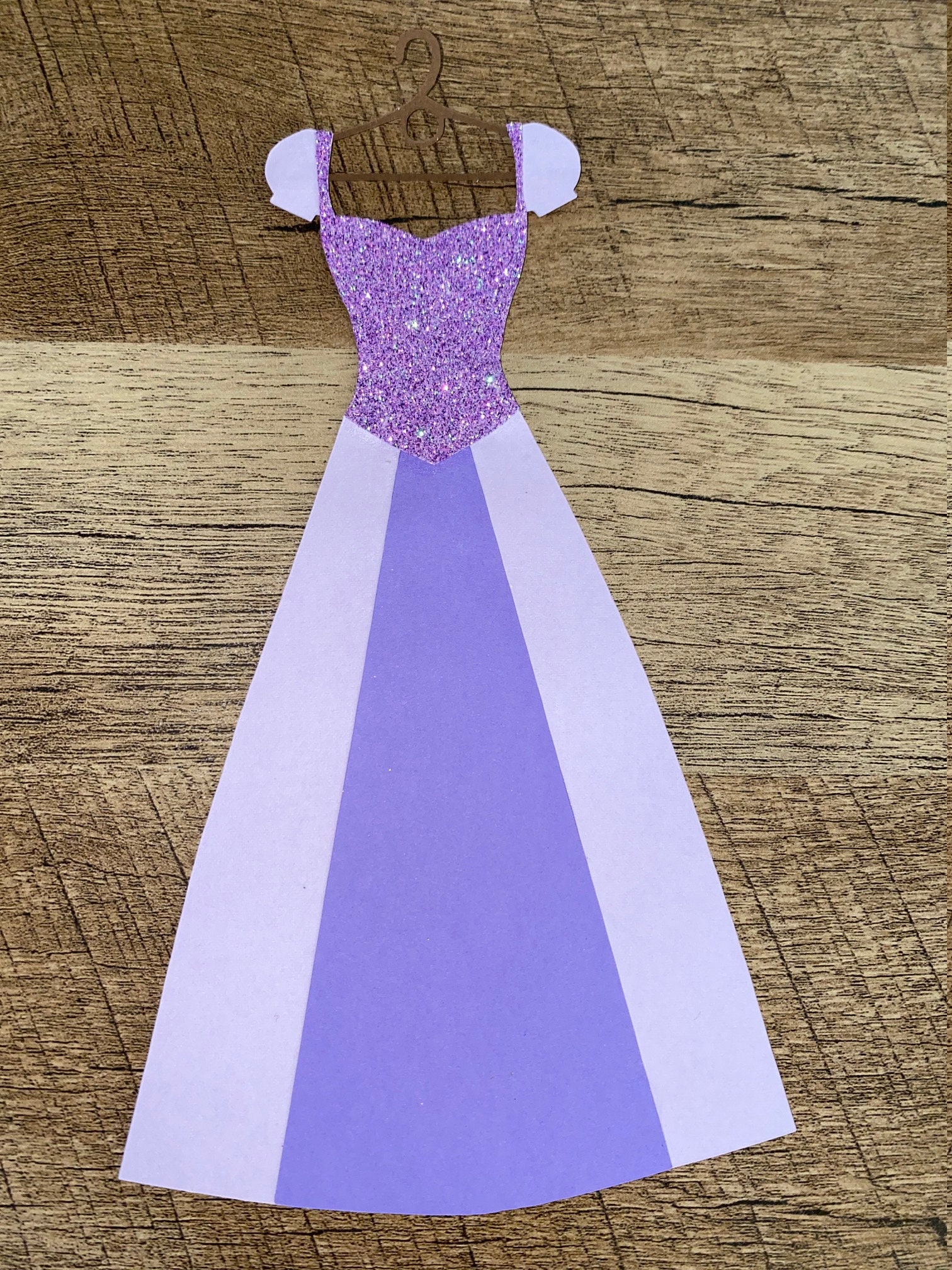 Tangled Inspired Princess Rapunzel Dress SVG PNG DXF Cut File - Etsy