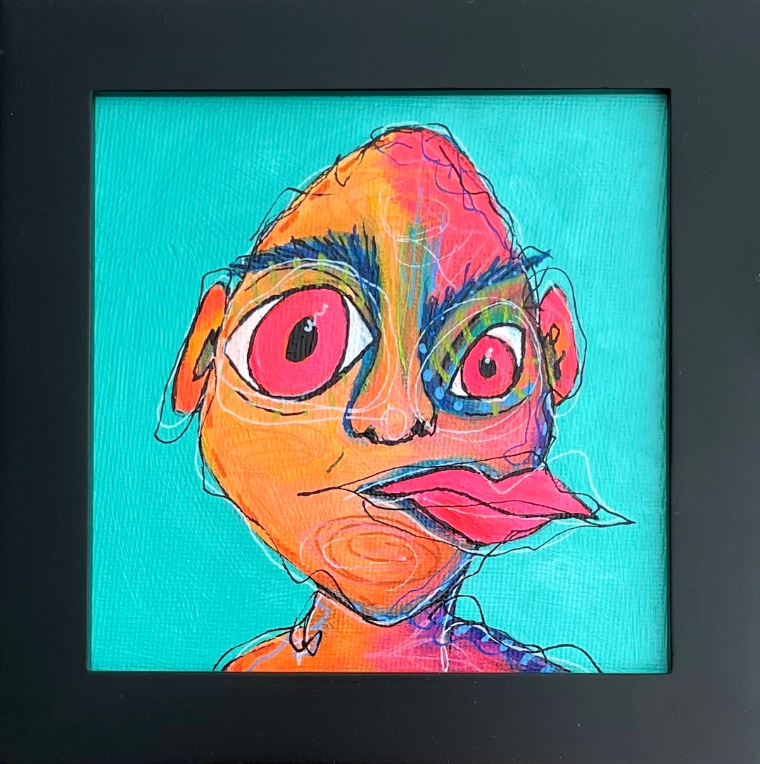 Faces of Distortion Series - Etsy