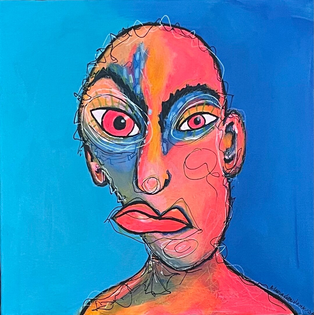 Faces of Distortion Series - Etsy