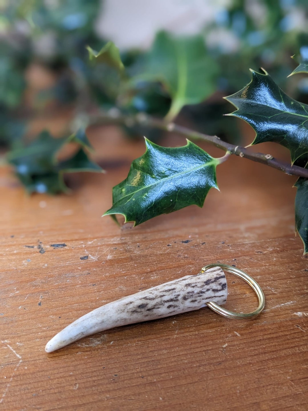 Upcycled Antler/horn Key Ring - Perfect Scottish Natural Keepsake ...