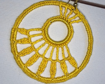 117. Crochet Pattern for Advanced Crocheters Earrings | Etsy