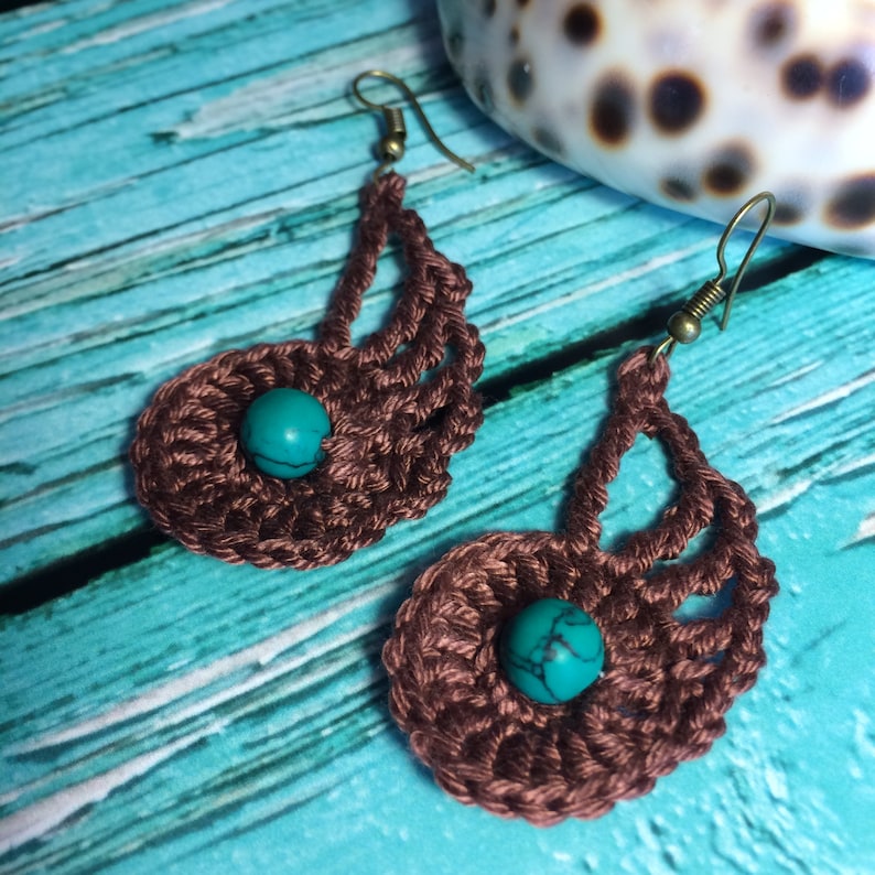 60. PDF earring pattern crochet earrings pattern tutorial | Etsy