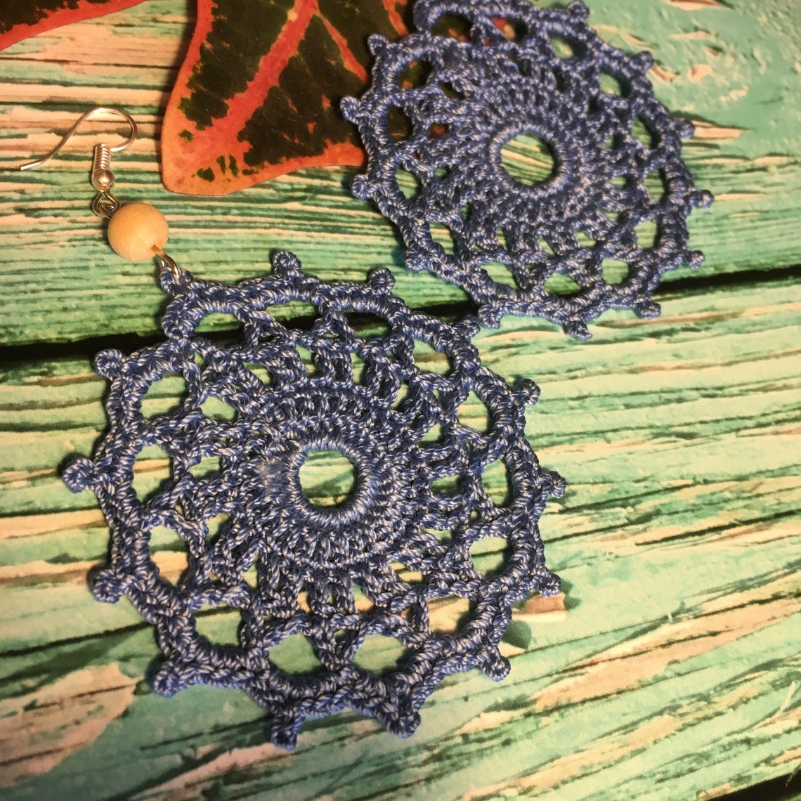 70. PDF Earrins Pattern, Crochet Earring Pattern, Crochet Earrings ...