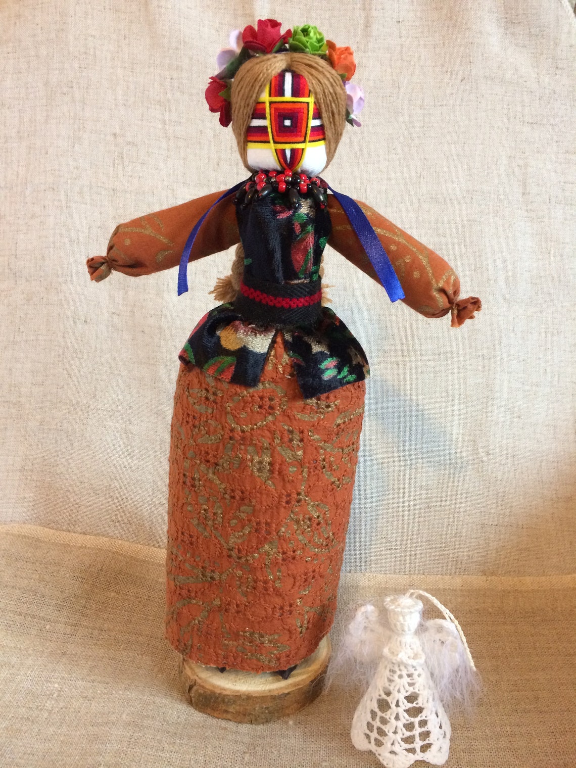 Motanka handmade ukrainian traditional doll cloth ethnic | Etsy