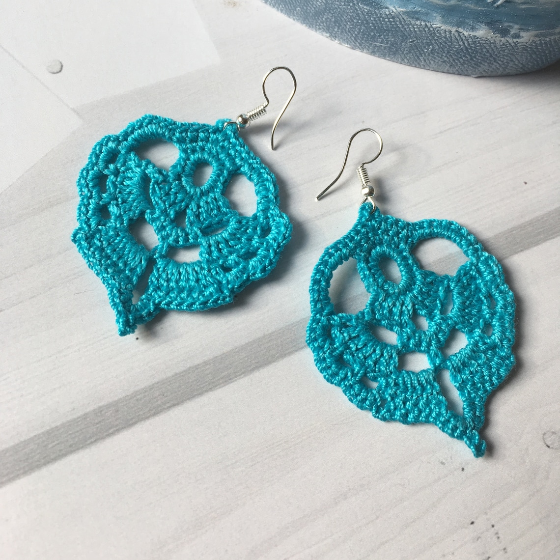 93. ONE Crochet Earrings Pattern Crochet earring pattern PDF | Etsy