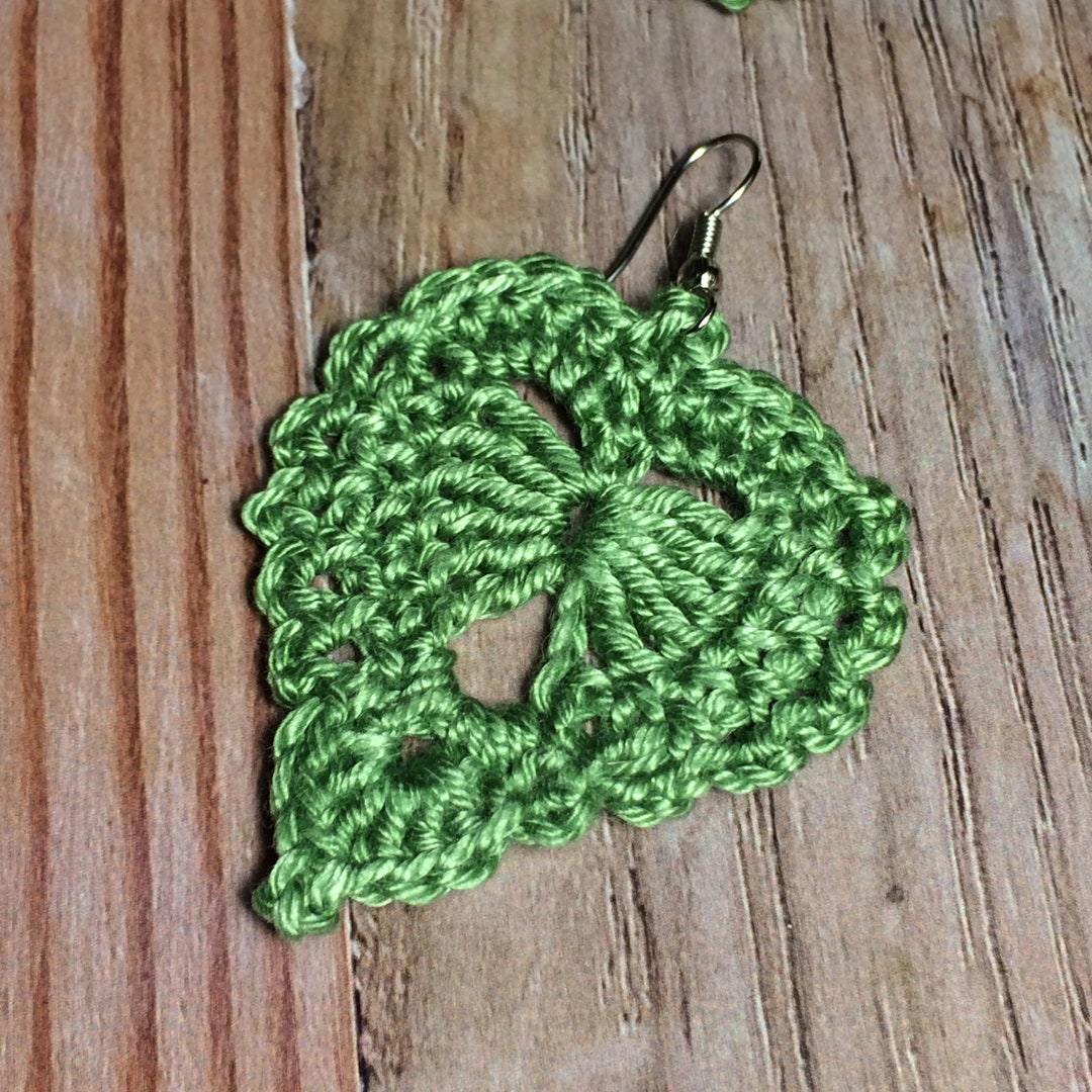 54. ONE Crochet Earrings Pattern, Crochet Earring Pattern, PDF File ...