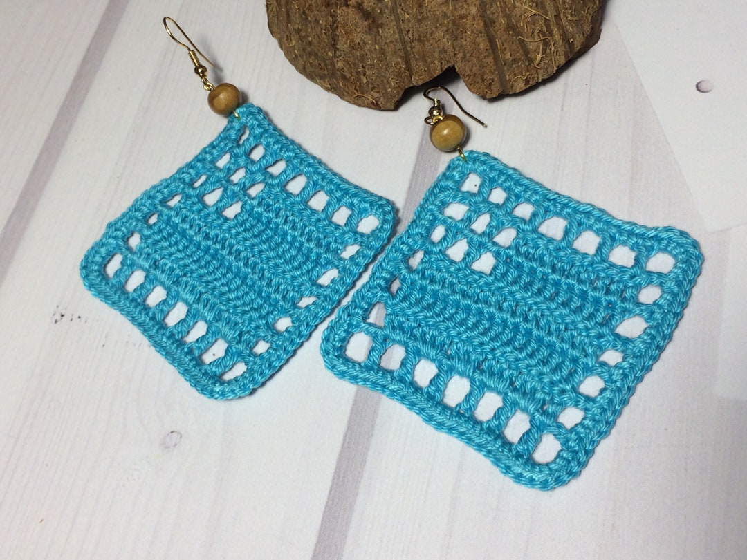 61. PDF Earrins Pattern, Crochet Earrings Pattern, Crochet Earring ...