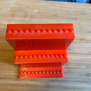 3D Printed 3 Tiered Lego Minifig Display Stand - Etsy